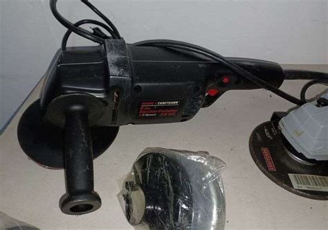 Craftsman 6 In Sander Polisher Power Craft Angle Grinder With