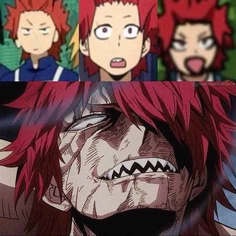 Ejiro Krishima Kirishima Scared Kirishima Quirk Activated