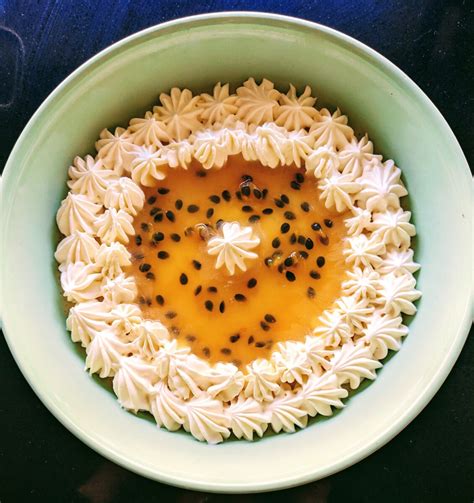 Passionfruit Flummery Retro Food For Modern Times