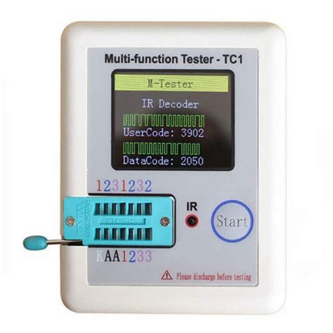 Multi Function Tester Lcr Tc1 Transistor Tester Tft Diode Triode