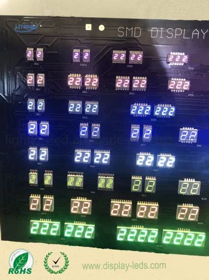 0 28 Inch 3 Digit 7 Segment Smt Display 0 28 Inch Smt Display And 7 Segment Smt Display