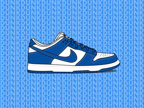 Nike Dunk Low Template