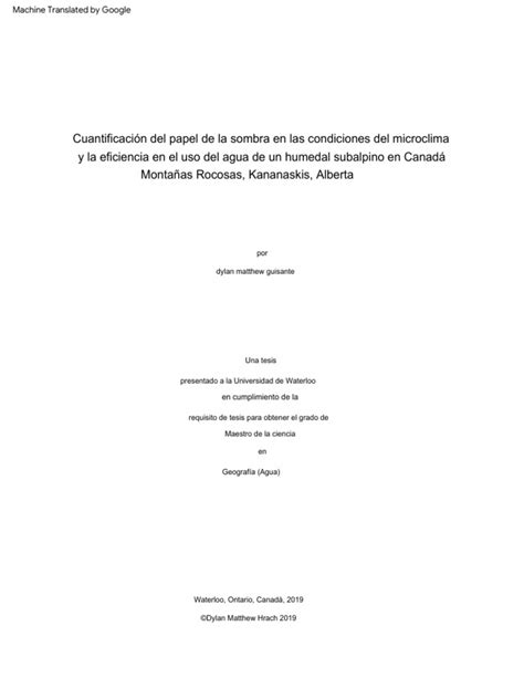 Hrach Dylan Pdf Clima Montañas