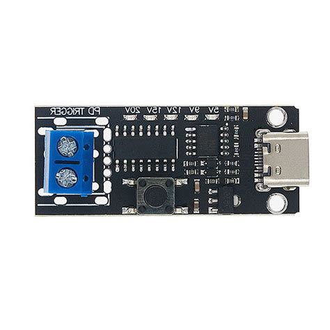 W A Type C Fast Charge Trigger Board Module PD QC Decoy Board Fast Charge USB Type C PD