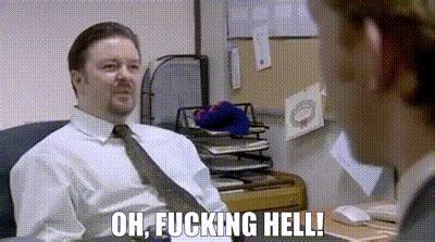 Yarn Oh Fucking Hell The Office Uk 2001 S02e06 Drama