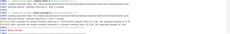 fail maven build if junit coverage falls below certain threshold baeldung