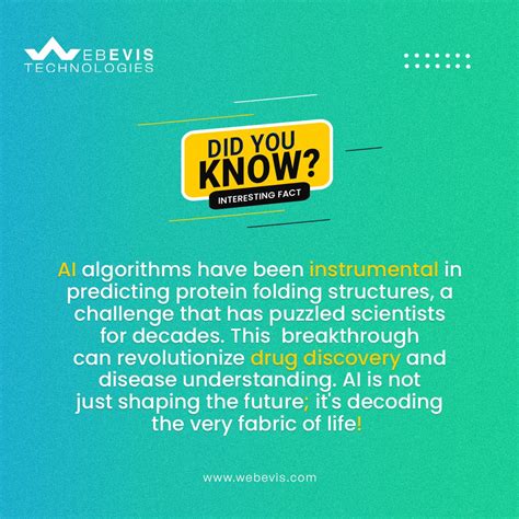 Webevis Technologies On Linkedin Decodinglifesmysteries Ai Science Aiproteinmastery