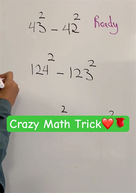 Easy Math Trick To Amaze Your Friends Shorts Maths Mathproblem
