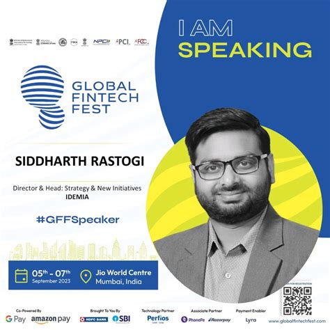 Siddharth Rastogi On Linkedin Gffspeaker Gff2023 Fintechrevolution Futureoffinance 10