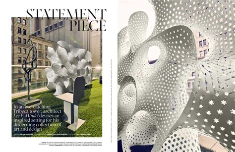 Statement Piece Architectural Digest April 2019