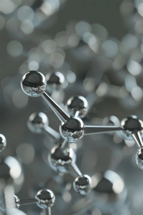 Nanostructure Molecular Model Stock Image Image Of Engineering Research 363762491