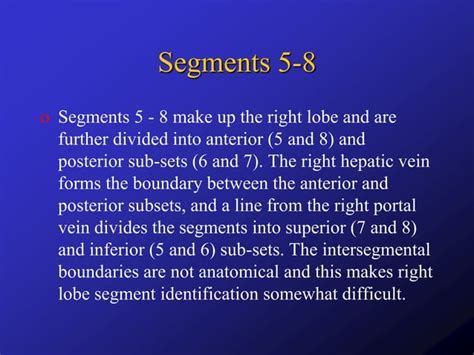 Liver Segments On Ultrasound Pptx