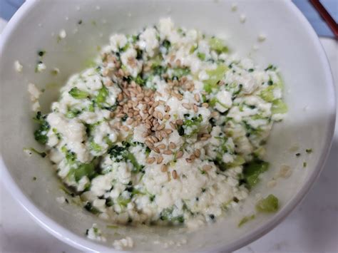 30개월 아기 반찬 아기 브로콜리두부무침 레시피