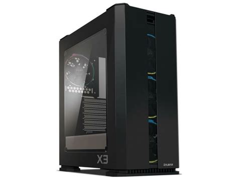 Zalman X3 Midi Atx Ház Fekete