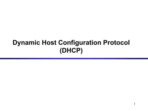 Module18 Dhcp Server Concept Dan Definition Ppt
