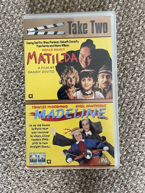 Vintage Matilda And Madeline Vhs Tapes Take Two On One Tape Rare Copy £591 Picclick Uk