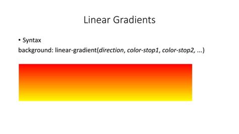 Css Gradients Ppt