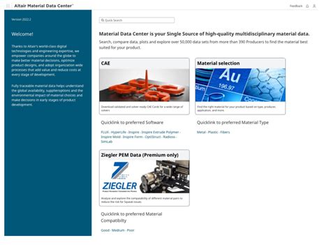 Get Started With Altair Material Data Center Altair Community