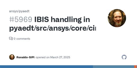 Ibis Handling In Pyaedtsrcansyscorecircuitpy · Issue 5969 · Ansyspyaedt · Github