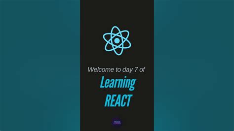 Day 7 Of Learning React Reactjs Webdeveloper Youtube
