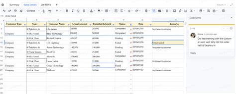 Sales Use Lark Sheets To Create Reports Efficien