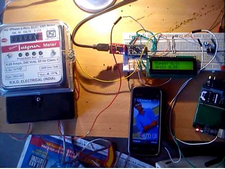 Wireless Electricity Meter Reading Using Arduino And GSM