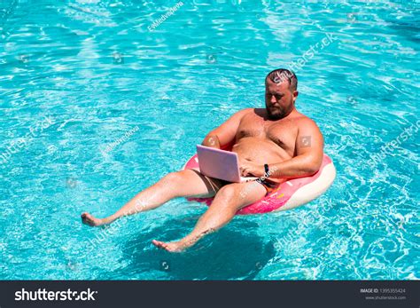 Fat Guy In Water