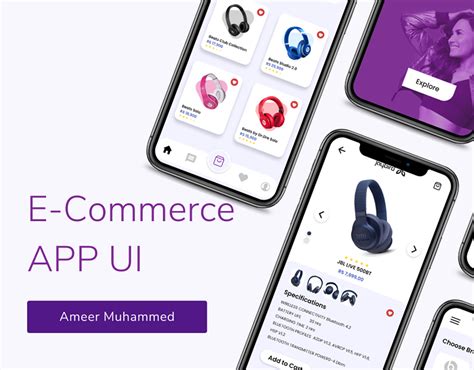 E Commerce APP UI On Behance
