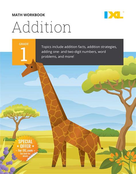 Grade 1 Addition Workbook Ixl Workbooks Br
