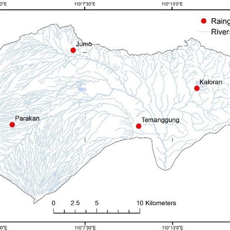 Map Of The Study Site 22 Rusle Model The Rusle Model Has Been Used
