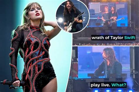 Foo Fighters Dave Grohl Mocks Taylor Swift At London Concert — And She
