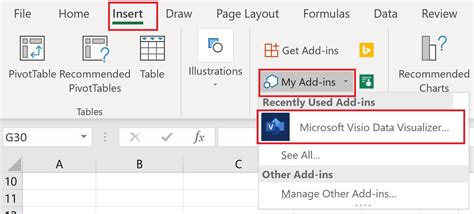 Microsoft Visio Data Visualizer Add In For Excel