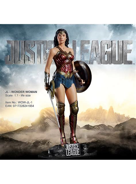 Wonder Woman Wonder Woman Aus Justice League Life Size Statue