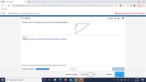 Answered Find The Value Of X If Necessary … Bartleby