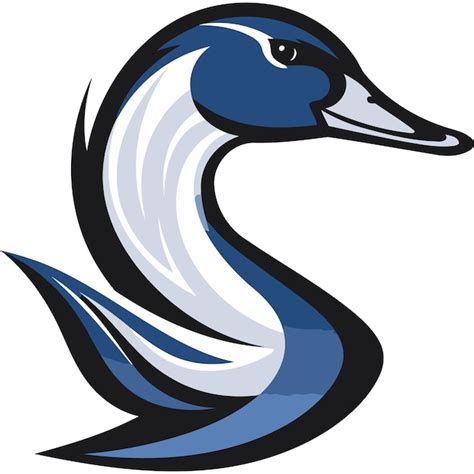 Bold And Dynamic Goose Logo Design Premium Ai Generated Vector