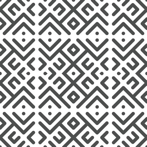 Abstract Seamless Geometric Shape Lines Pattern 10915137 Vector Art At