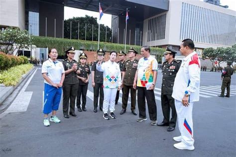 ក្រសួងការពាជាតិ រៀបចំការទទួលពិធីដង្ហែព្រះអគ្គិជ័យកីឡា សារព័ត៌មាន នគរវត្ត