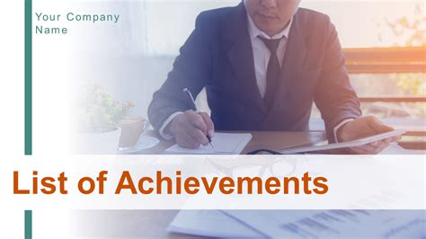 Top 10 Ppt Templates To Create A Professional Accomplishment List