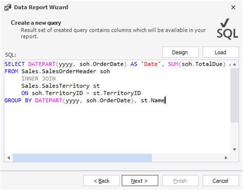 SQL Server Report Designer Overview