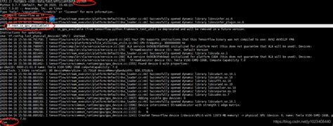 Tensorflow 下测试gpu是否可用 Csdn博客