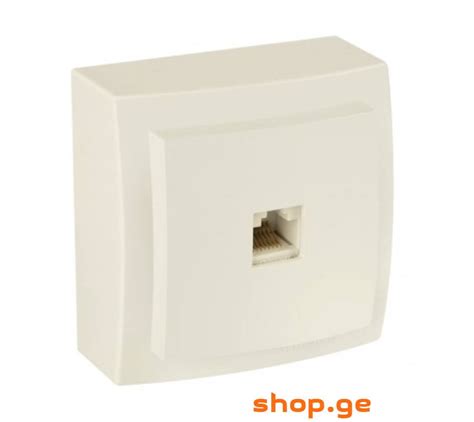 კრემისფერი როზეტი ტელეფონის