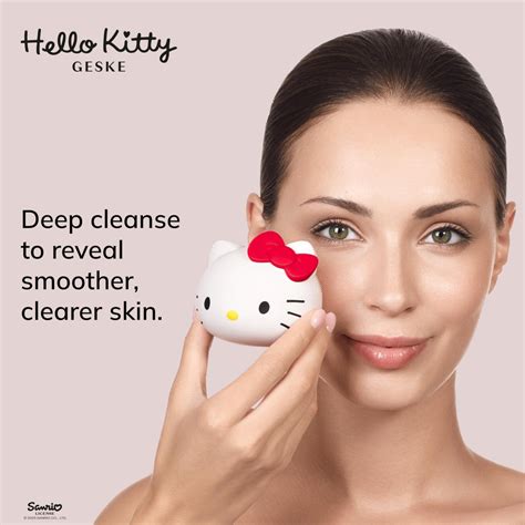 Geske Hello Kitty 4 In 1 Sonic Facial Brush Wafuu Japan