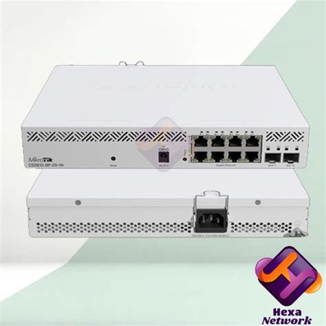 Jual MikroTik CSS610 8P 2S IN 8 Port Gigabit POE 2 SFP Cloud Switch Shopee Indonesia