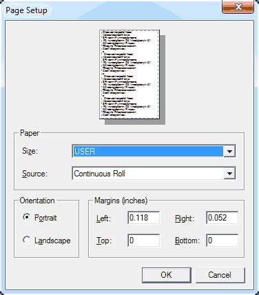 GIMP Using Thermal Printed Labels S Config