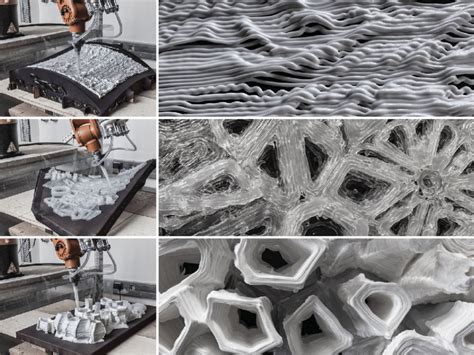 Robotic Silicone Printing Experiments Linear Continuous Printing Download Scientific Diagram