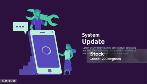 Processus De Synchronisation Des Données Et Programme Dinstallation Mettre À Jour Le Concept De