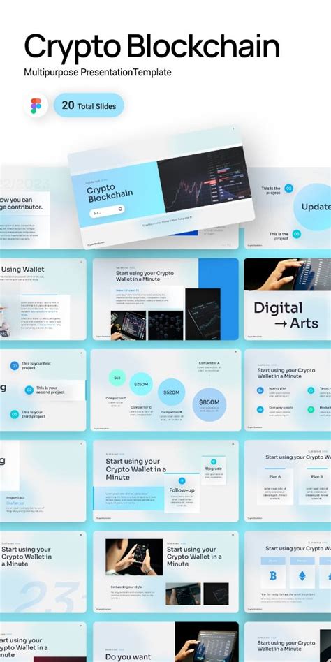 Crypto Blockchain Presentation Template Presentation Templates