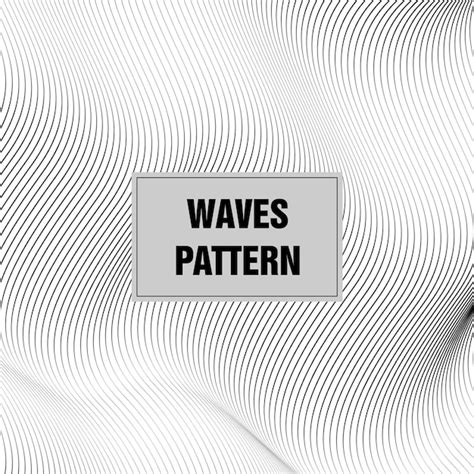Premium Vector Waves Line On White Background