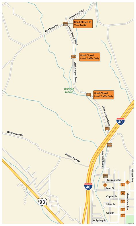 Year Long Closure Of Clack Canyon Road Begins Tuesday July 16 As Work