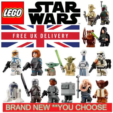 LEGO STAR WARS Minifigures Characters YOU CHOOSE MINIFIGURE You Pick PicClick UK